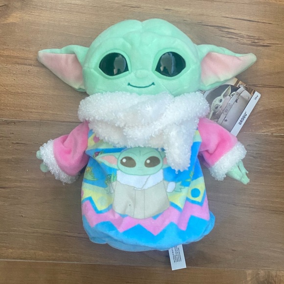 Disney | Toys | Star Wars The Mandalorian Grogu Easter Sweater Plush ...